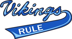 VIKINGS RULE Vector Illustration | AnnTheGran.com