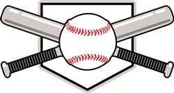 BASEBALL BATS AND BALL Vector Illustration | AnnTheGran.com