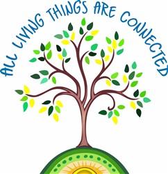 ALL THINGS CONNECTED Vector Illustration | AnnTheGran.com