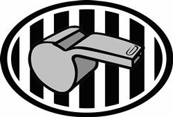 REFEREE LOGO Vector Illustration | AnnTheGran.com