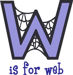W IS FOR WEB Vector Illustration | AnnTheGran.com
