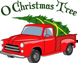 O Christmas Tree Vector Illustration | AnnTheGran.com