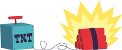 TNT Explosives Vector Illustration | AnnTheGran.com