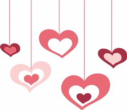Red Hearts SVG file - SVG cut files.com | AnnTheGran.com
