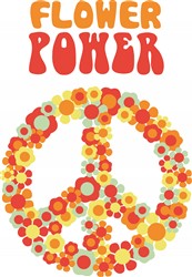 Flower Power Vector Illustration | AnnTheGran.com