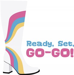 Ready Set Go-Go Vector Illustration | AnnTheGran.com