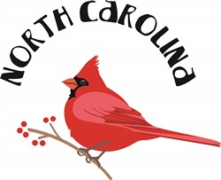 North Carolina Cardinal Vector Illustration | AnnTheGran.com