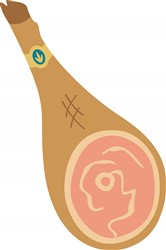 Ham Hock Vector Illustration | AnnTheGran.com