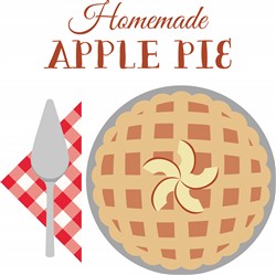 Homemade Pie Vector Illustration | AnnTheGran.com