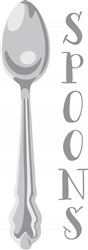 Spoons Vector Illustration | AnnTheGran.com