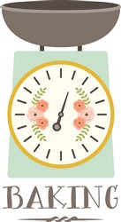 Baking Scale Vector Illustration | AnnTheGran.com