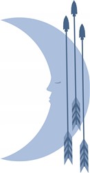 Moon & Arrows SVG file - SVG cut files.com | AnnTheGran.com