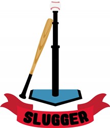 Tee Ball Slugger Vector Illustration | AnnTheGran.com