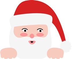 Santa Pocket Topper SVG file - SVG cut files.com | AnnTheGran.com