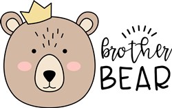 Brother Bear Vector Illustration | AnnTheGran.com