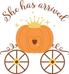 She Has Arrived Vector Illustration | AnnTheGran.com