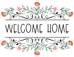 Welcome Home Vector Illustration | AnnTheGran.com