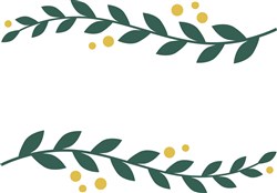Branches Border Frame SVG file - SVG cut files.com | AnnTheGran.com