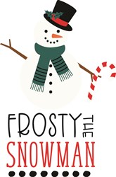 Frosty The Snowman Vector Illustration | AnnTheGran.com