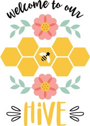 Welcome To Hive SVG file - SVG cut files.com | AnnTheGran.com