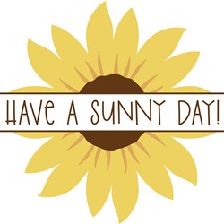 Sunny Day Vector Illustration | AnnTheGran.com