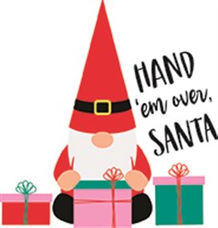 Hand Em Over Vector Illustration | AnnTheGran.com