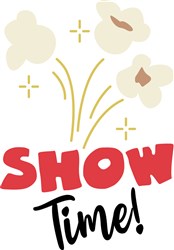 Show Time Vector Illustration | AnnTheGran.com