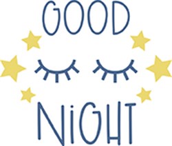 Good Night Vector Illustration | AnnTheGran.com