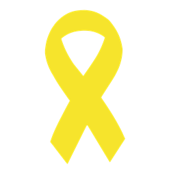 Yellow Ribbon SVG file - SVG cut files.com | AnnTheGran.com