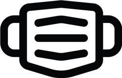 Face Mask Outline SVG file - SVG cut files.com | AnnTheGran.com