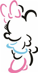 Minnie Mouse Outline SVG file - SVG cut files.com | AnnTheGran.com