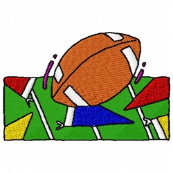 Football Field Embroidery Design | AnnTheGran.com