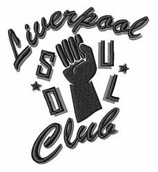 Liverpool Soul Club Embroidery Design | AnnTheGran.com