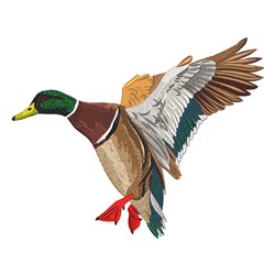 Mallard Embroidery Design | AnnTheGran.com