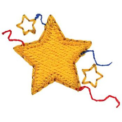 Small Star Embroidery Design | AnnTheGran.com