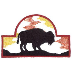 Buffalo Embroidery Design | AnnTheGran.com