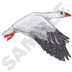 Snow Goose Embroidery Design | AnnTheGran.com