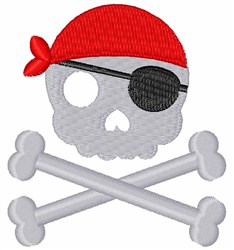 Jolly Roger Embroidery Design | AnnTheGran.com