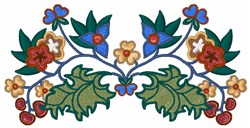 Floral Decoration Embroidery Design | AnnTheGran.com