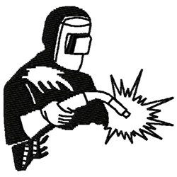 Welder Embroidery Design | AnnTheGran.com