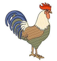 Rooster Embroidery Design | AnnTheGran.com