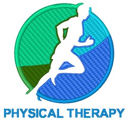 Physical Therapy Embroidery Design | AnnTheGran.com