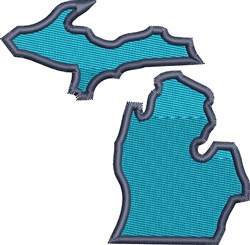 Michigan Embroidery Design | AnnTheGran.com