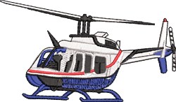 Helicopter Embroidery Design | AnnTheGran.com