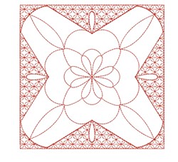 Trapunto Quit Embroidery Design | AnnTheGran.com