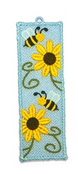 FSL Bee Bookmark Embroidery Design | AnnTheGran.com