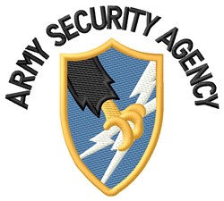 Security Agency Embroidery Design | AnnTheGran.com