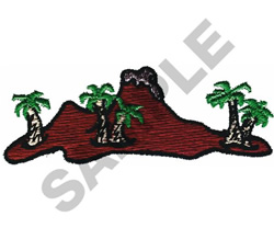 ISLAND Embroidery Design | AnnTheGran.com