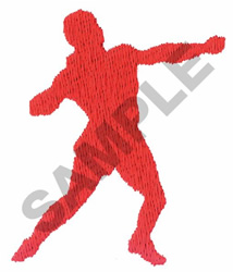 SHOT-PUT Embroidery Design | AnnTheGran.com