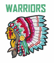 WARRIORS Embroidery Design | AnnTheGran.com